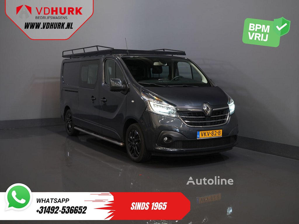 Renault Trafic 2.0 dCi 145 pk Aut. L2 DC Dubbel Cabine BPM VRIJ! 2xSchui minibus furgon