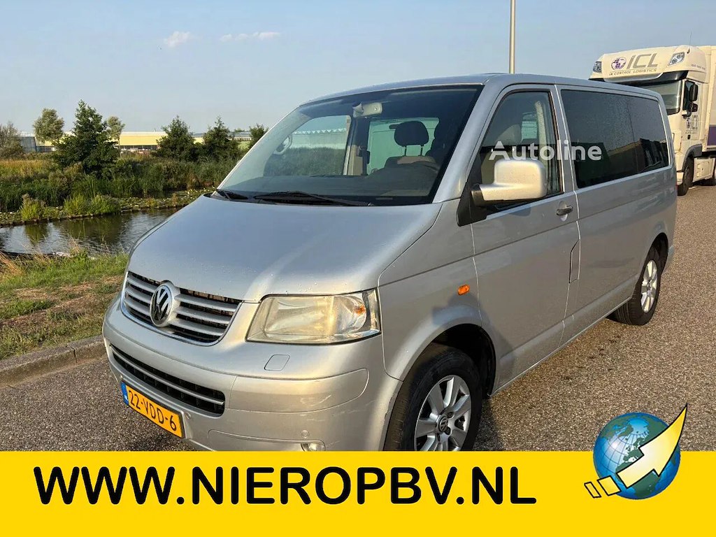 Volkswagen Transporter 2.5TDI L2H1 Dubbelcabine Airco Cruisecontrol Trekhaa minibus furgon