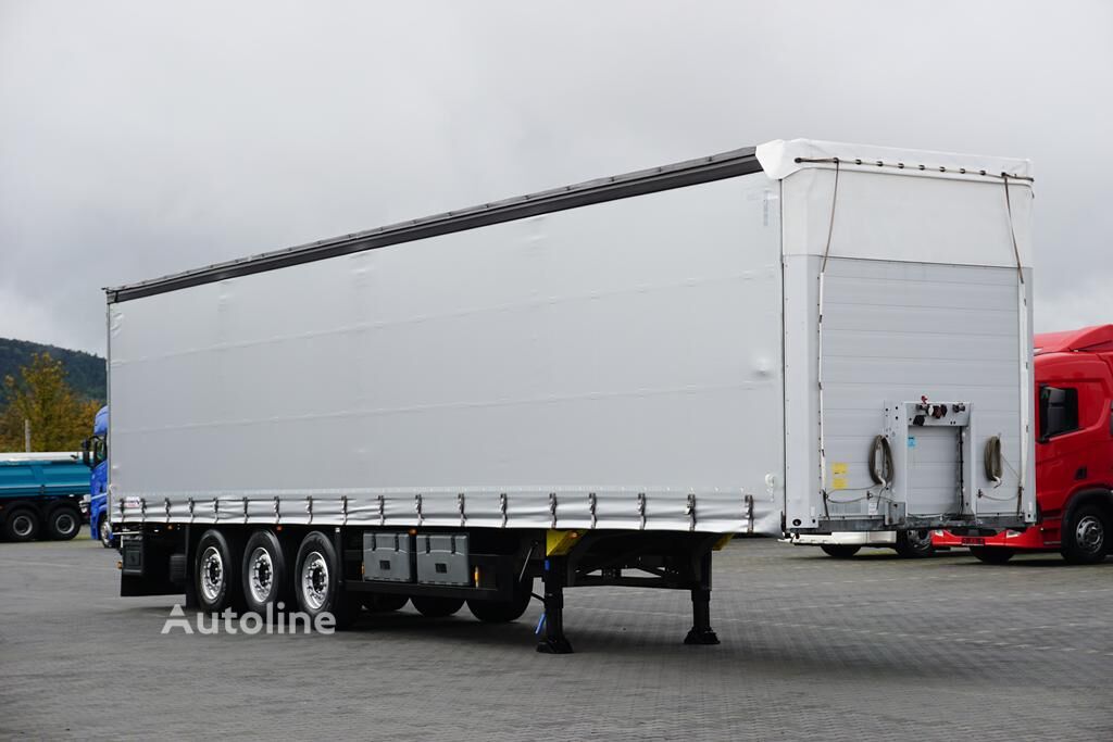 Schmitz Cargobull FIRANKA / MULTI LOCK / XL / OŚ PODNOSZONA poluprikolica sa kliznom ceradom