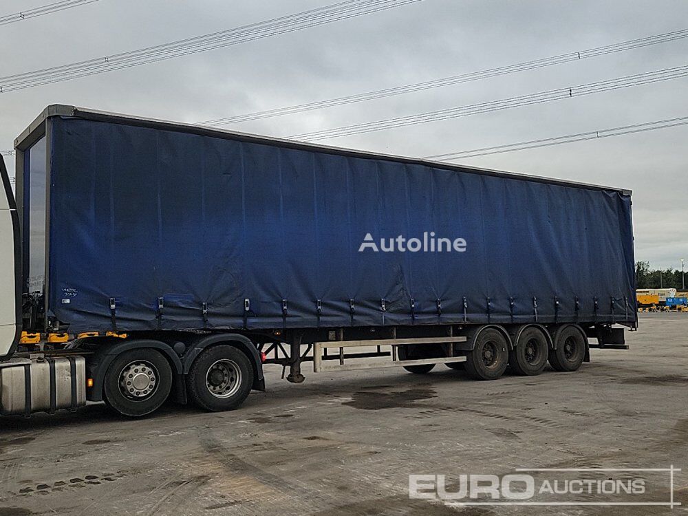 Prodaje se SDC 2007 SDC Trailer Tri Axle Curtainsider Trailer poluprikolicu sa kliznom ceradom na aukciji