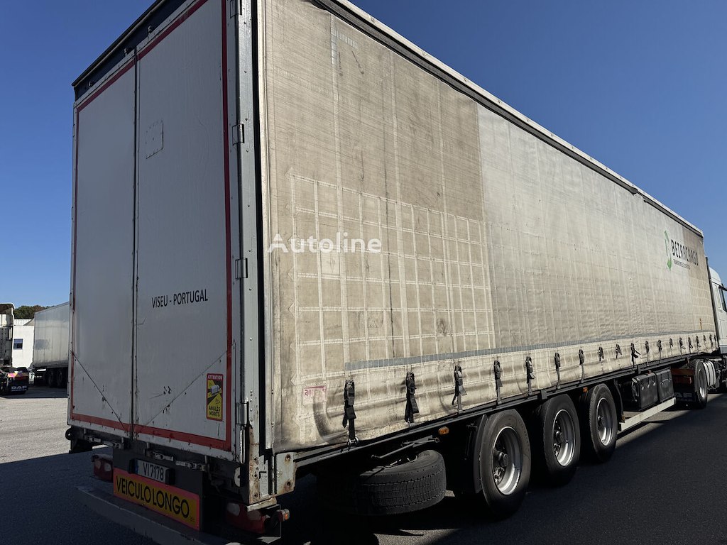 LeciTrailer LTP-3ES poluprikolica sa kliznom ceradom