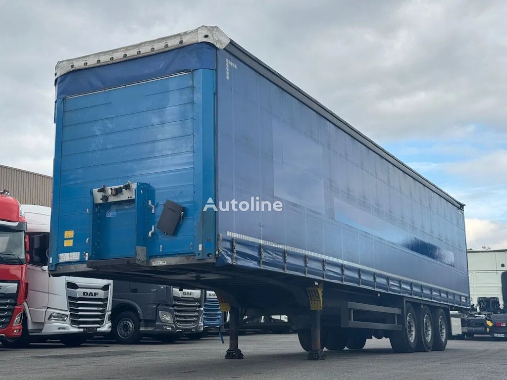Schmitz Cargobull SCB*S3T, EDSCHA, Liftachse, XL Code poluprikolica sa kliznom ceradom