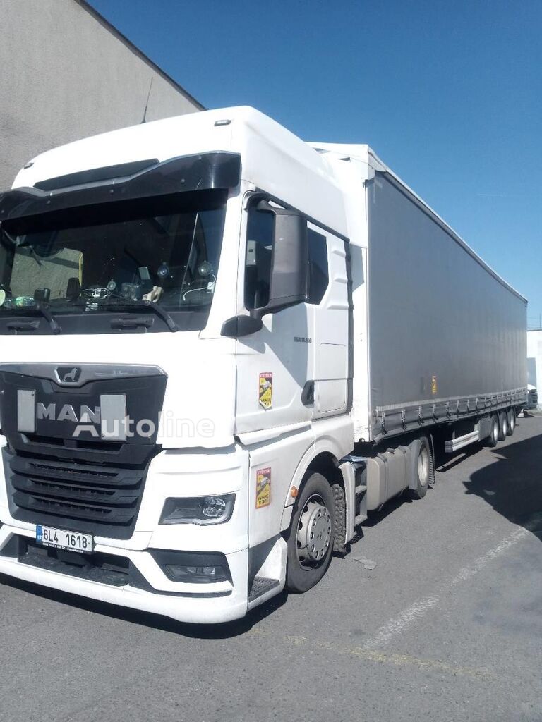 Kässbohrer MAXIMA rollerband poluprikolica sa kliznom ceradom