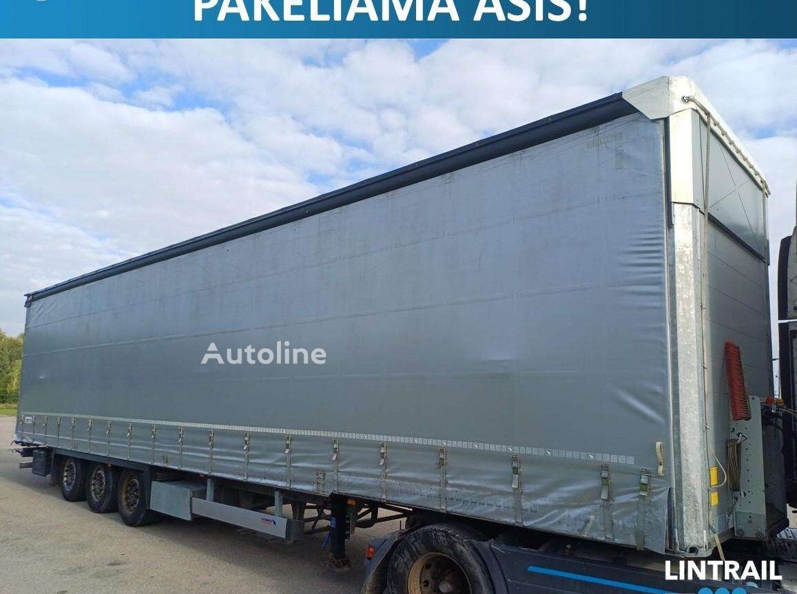 Schmitz Cargobull MEGA Dvi pakeliamos ašys poluprikolica sa kliznom ceradom
