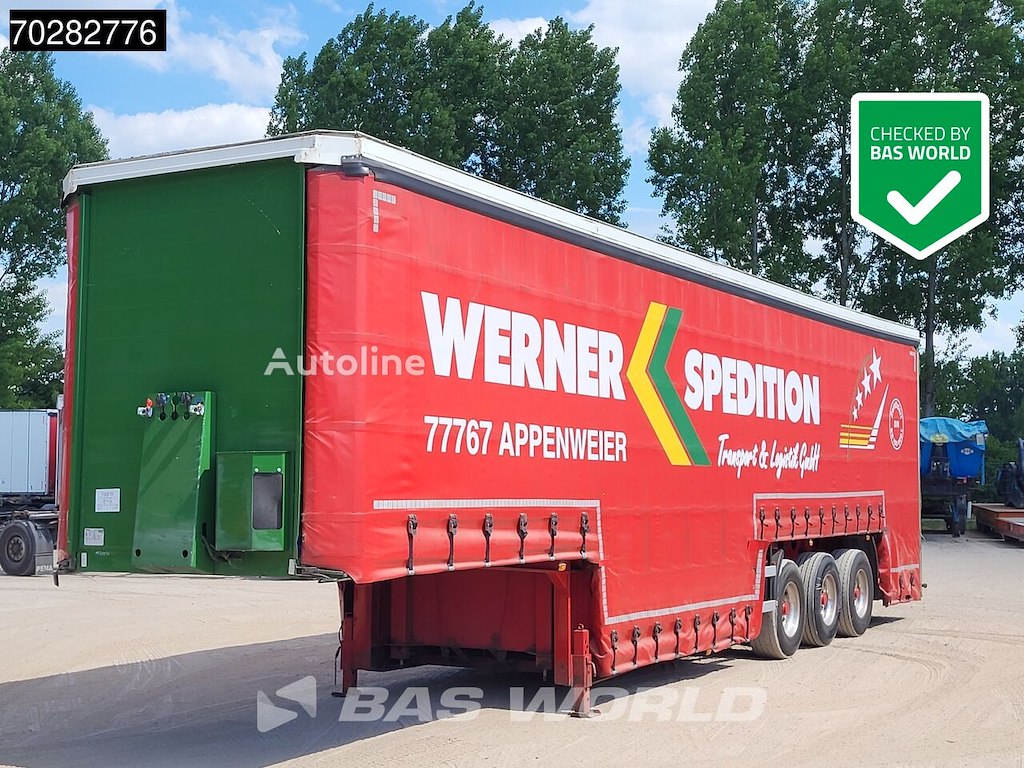 Kempf SP 35/3 Lift + Lenkachse Machine Transport poluprikolica sa kliznom ceradom