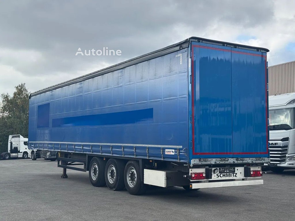 Schmitz Cargobull SCB*S3T, EDSCHA, Liftachse, XL Code poluprikolica sa kliznom ceradom