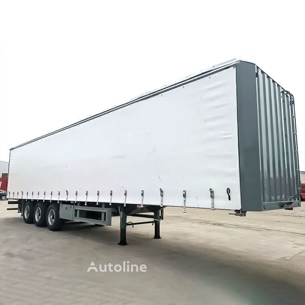 Nova 3 Axle Curtain Side Semi Trailer poluprikolica sa kliznom ceradom