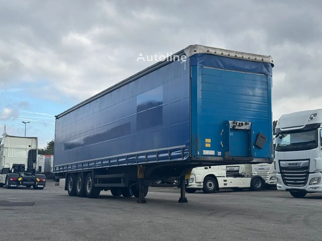 Schmitz Cargobull SCB*S3T, EDSCHA, Liftachse, XL Code poluprikolica sa kliznom ceradom