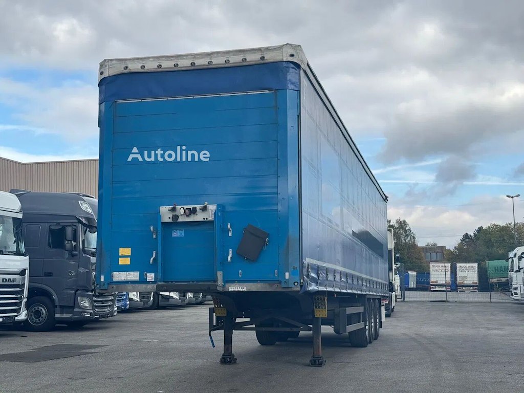 Schmitz Cargobull SCB*S3T, EDSCHA, Liftachse, XL Code poluprikolica sa kliznom ceradom