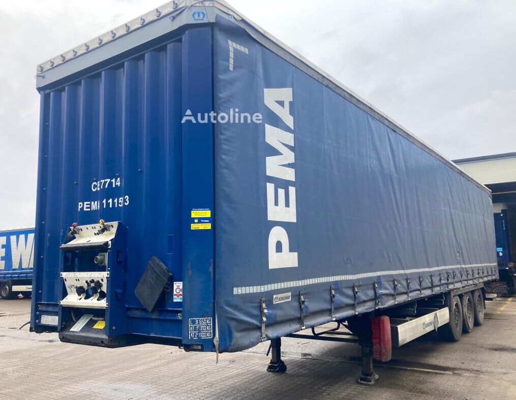Krone Trailer Curtainsider Sliding Roof Straight poluprikolica sa kliznom ceradom (631298)
