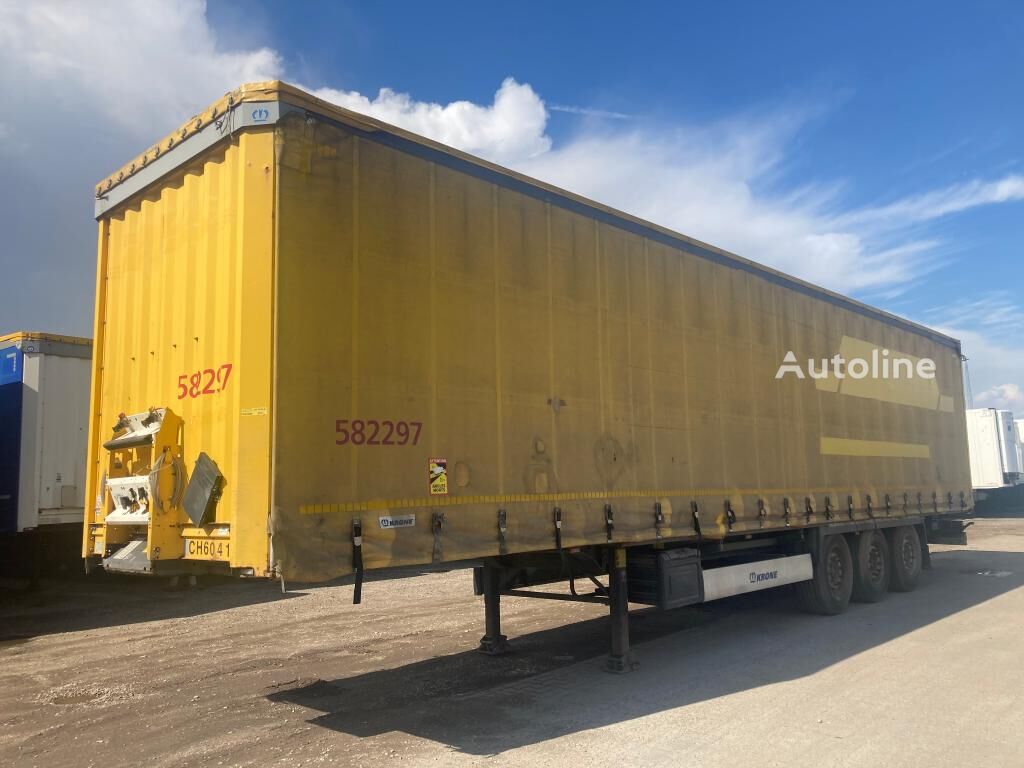Krone Trailer Curtainsider Lifting + Sliding Roof Straight poluprikolica sa kliznom ceradom (582297)