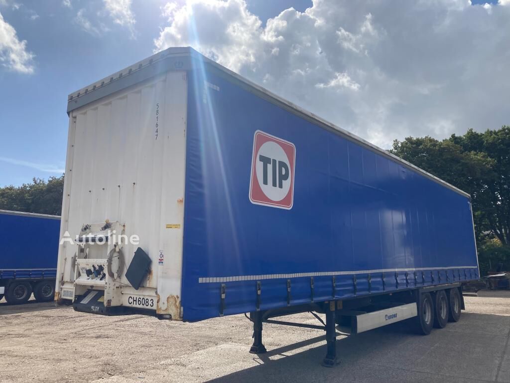 Krone Trailer Curtainsider Lifting + Sliding Roof Straight poluprikolica sa kliznom ceradom (581647)