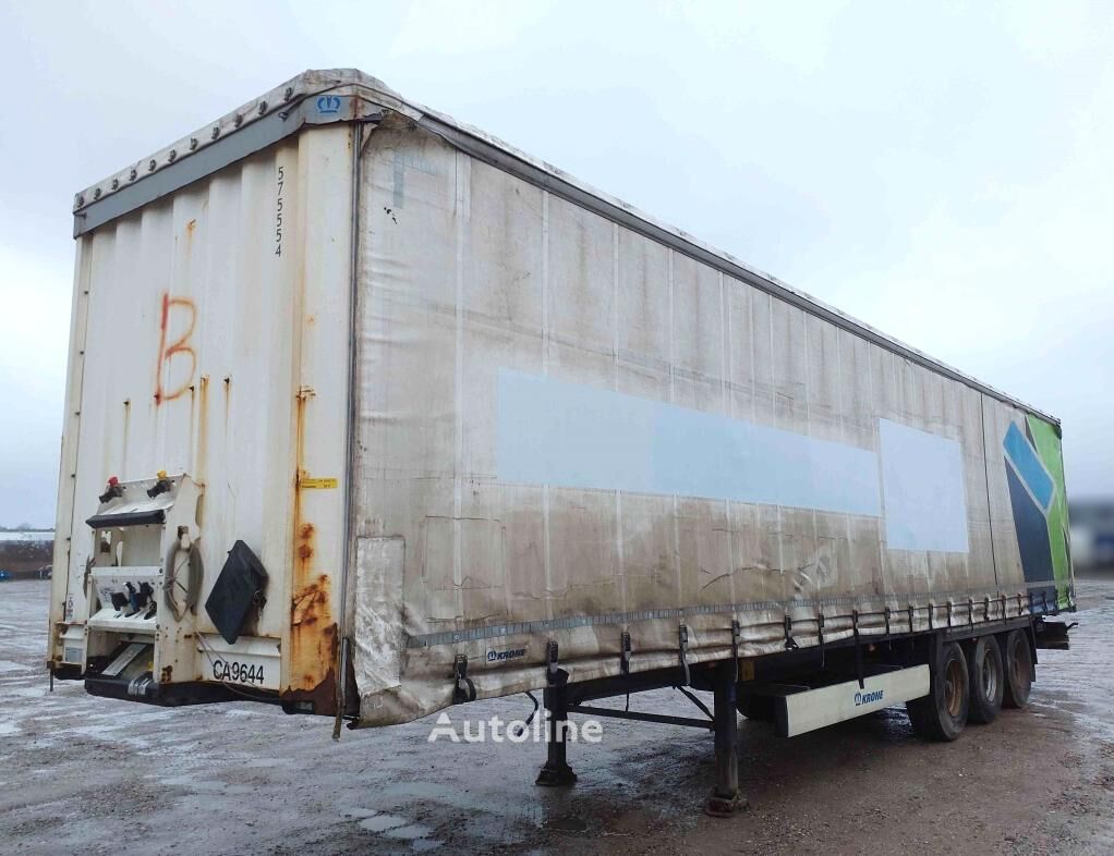 Krone Trailer Curtainsider Lifting + Sliding Roof Straight poluprikolica sa kliznom ceradom (575554)