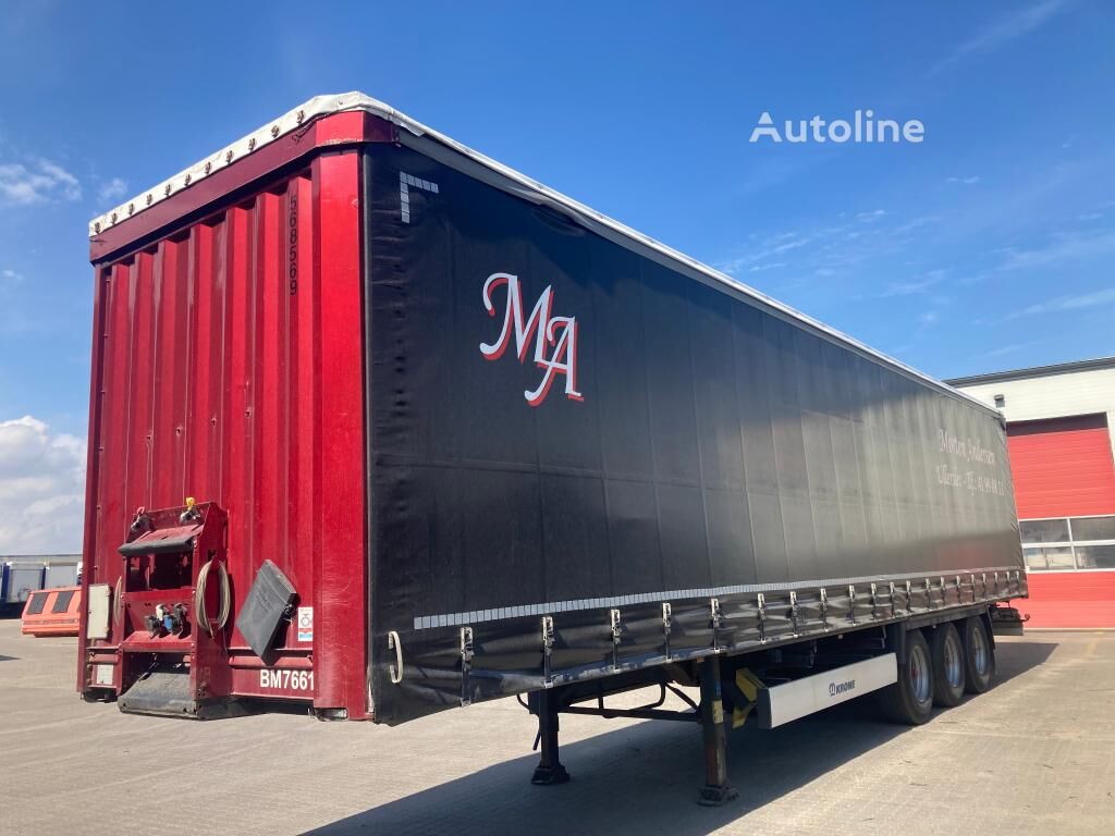 Krone Trailer Curtainsider Lifting + Sliding Roof Straight poluprikolica sa kliznom ceradom (568569)