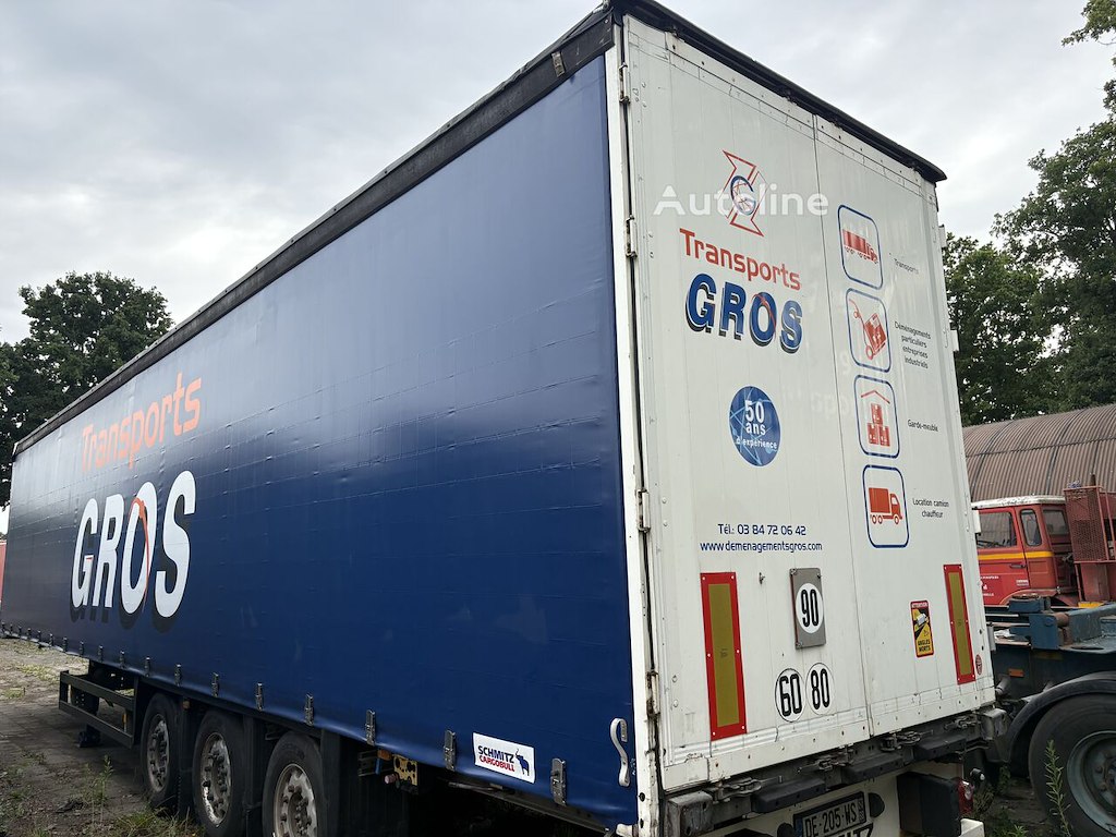 Schmitz Cargobull XL poluprikolica sa kliznom ceradom