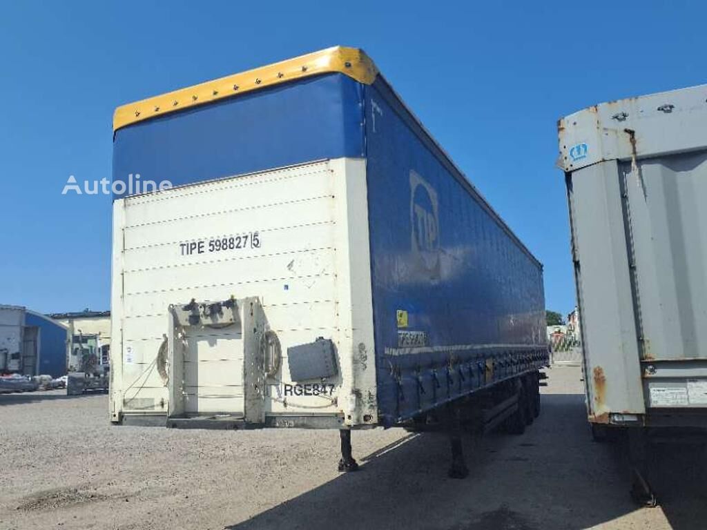 Schmitz Cargobull Trailer Curtainsider Sliding Roof Straight poluprikolica sa kliznom ceradom (598827)