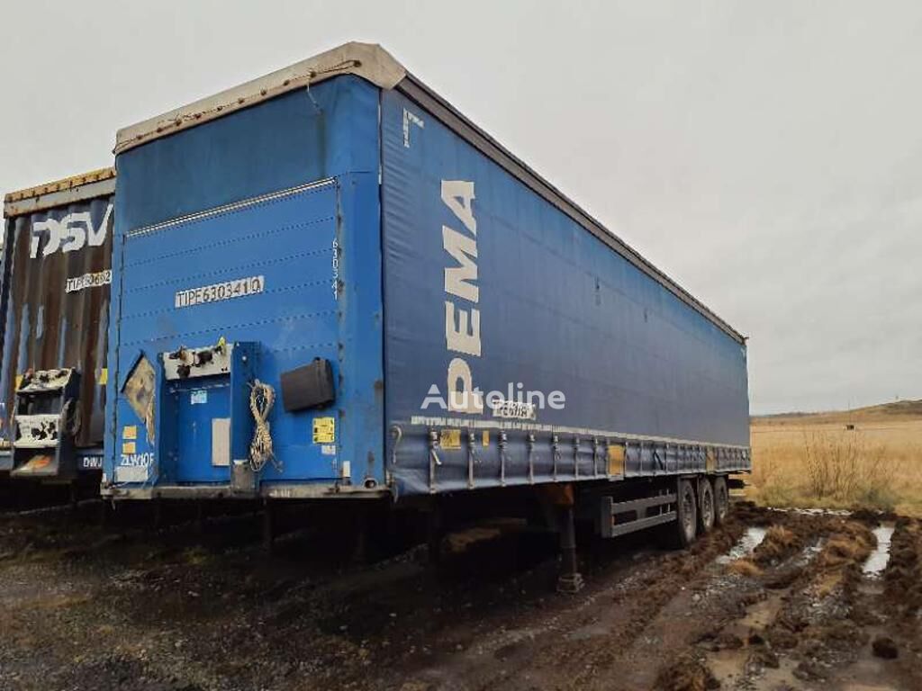Schmitz Cargobull Trailer Curtainsider Sliding Roof Straight poluprikolica sa kliznom ceradom (630341)
