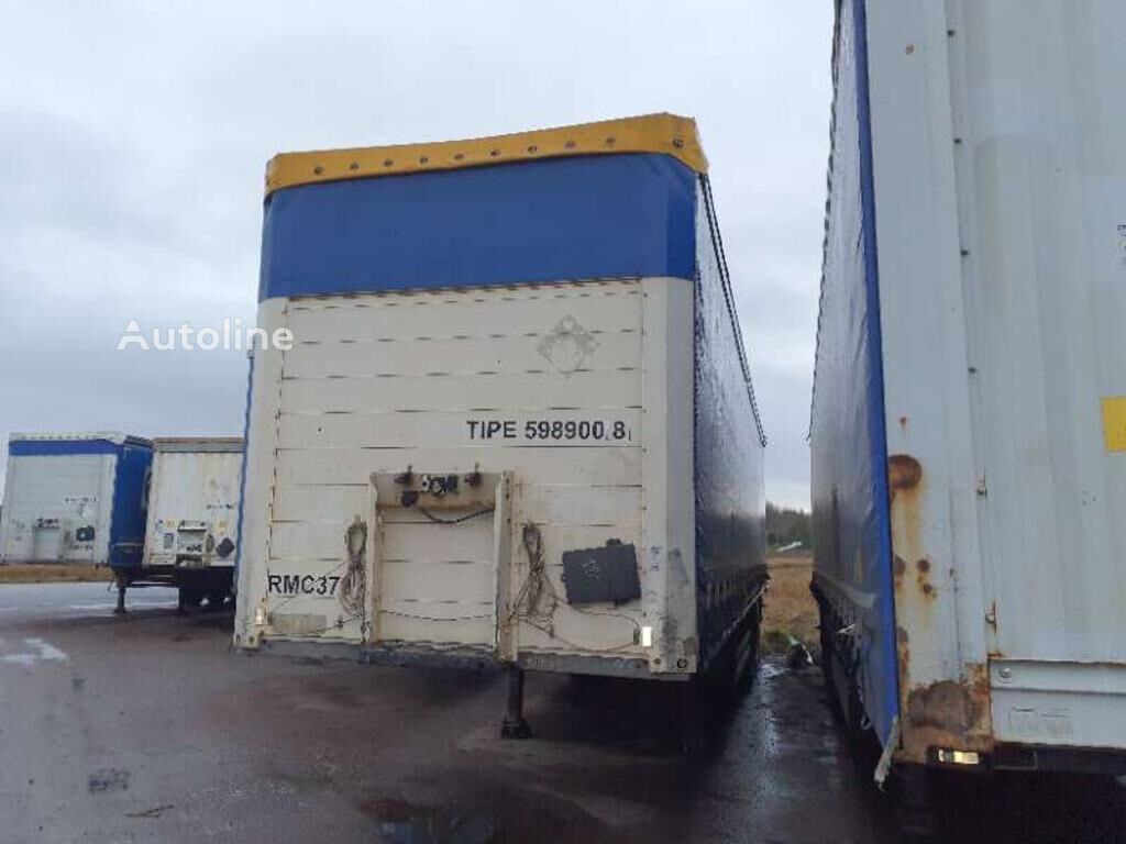 Schmitz Cargobull Trailer Curtainsider Sliding Roof Straight poluprikolica sa kliznom ceradom (598900)