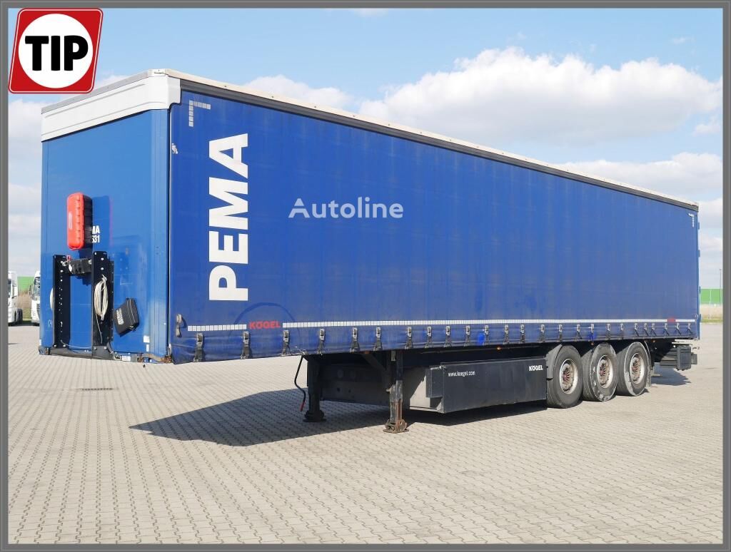 Kögel Trailer Curtainsider Sliding Roof Straight poluprikolica sa kliznom ceradom