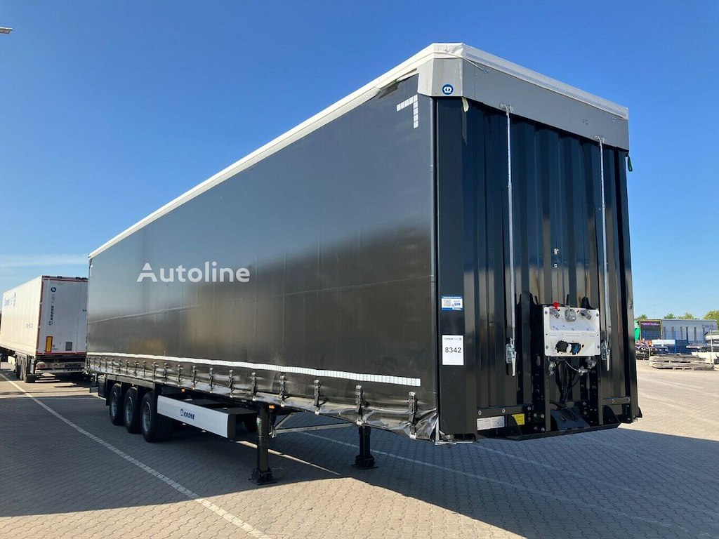 Krone Mega Liner SDP 27 eLG50-CS poluprikolica sa kliznom ceradom
