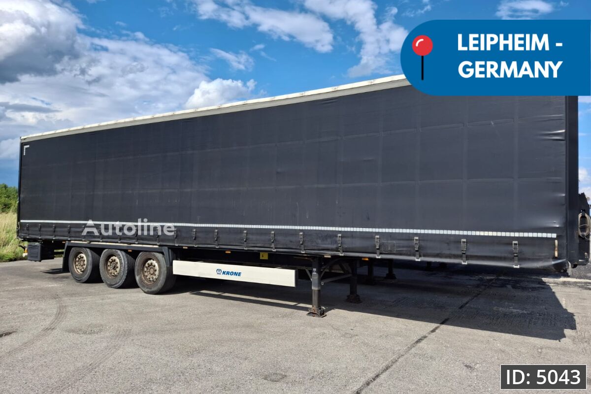 Krone SD / Disk brakes poluprikolica sa kliznom ceradom