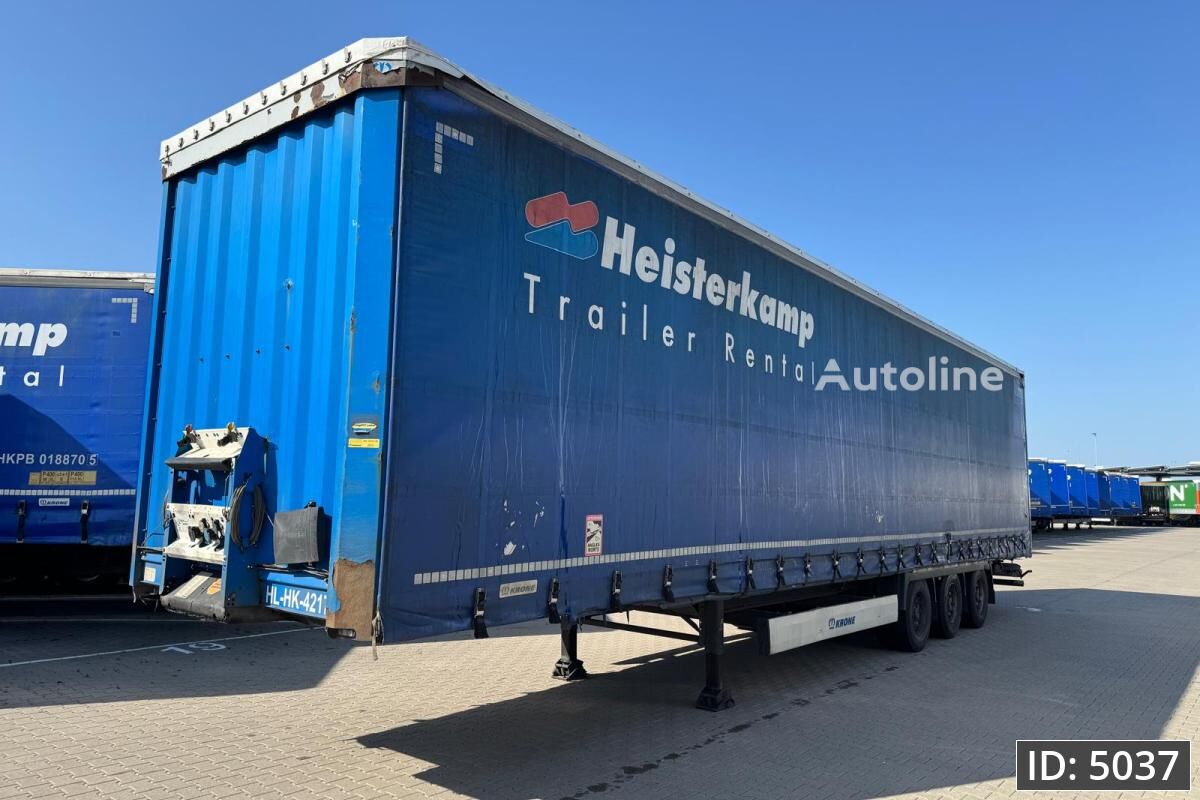 Krone SD / Mega / BPW Disk poluprikolica sa kliznom ceradom