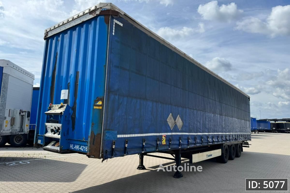 Krone SD / Mega / BPW Disk poluprikolica sa kliznom ceradom