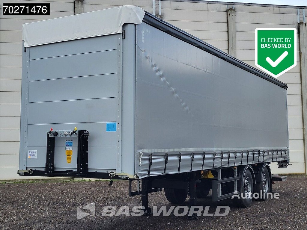 Nova System Trailers LPRS18 NEW Tailgate Lenkachse Hartholz-Bodenn poluprikolica sa kliznom ceradom
