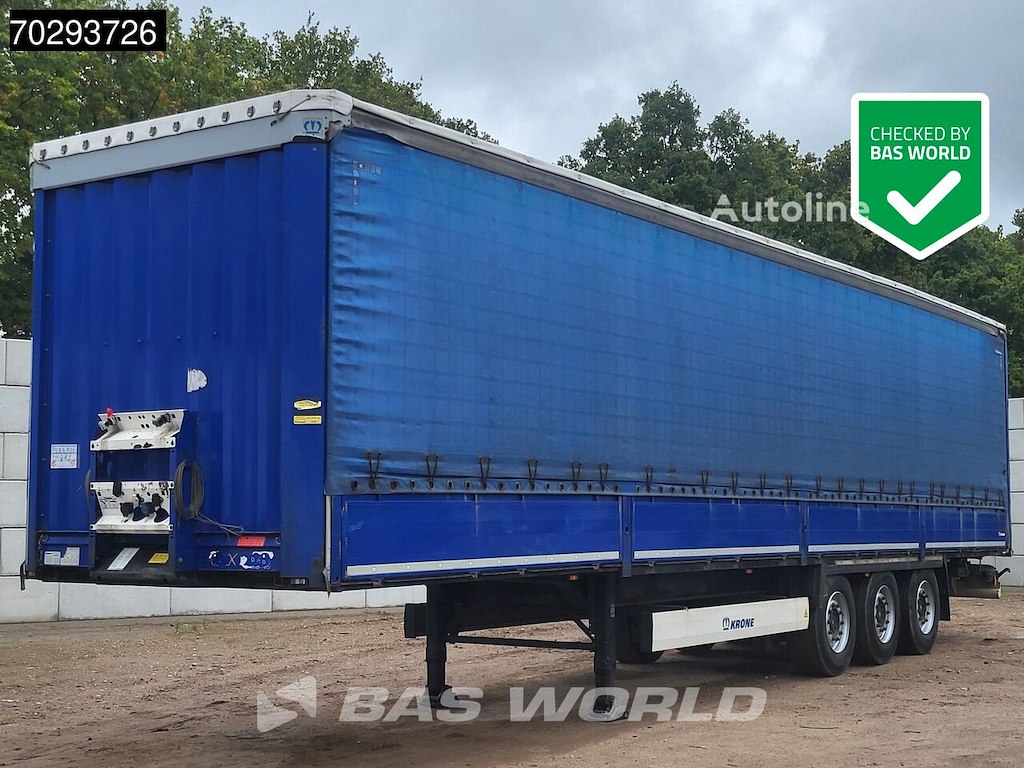 Krone SD APK 07/26 Boards Anti Vandalism Liftachse poluprikolica sa kliznom ceradom