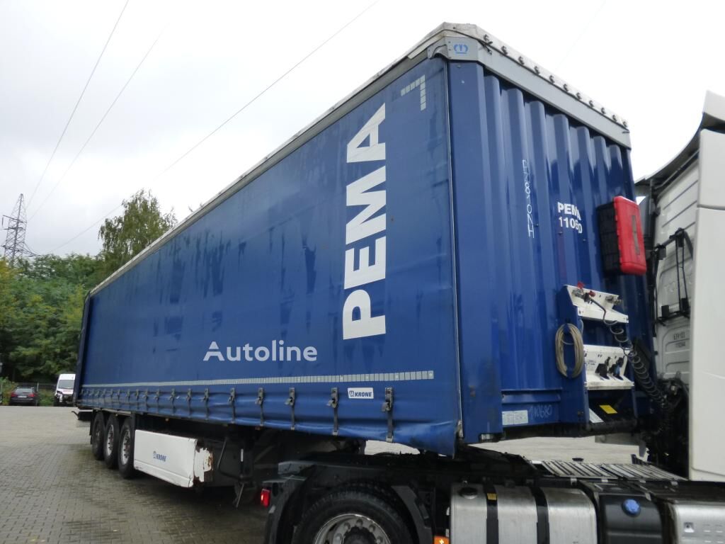 Krone Trailer Curtainsider Sliding Roof Straight poluprikolica sa kliznom ceradom