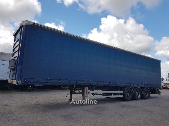 Fruehauf MaxiSpeed 3 essieux poluprikolica sa kliznom ceradom