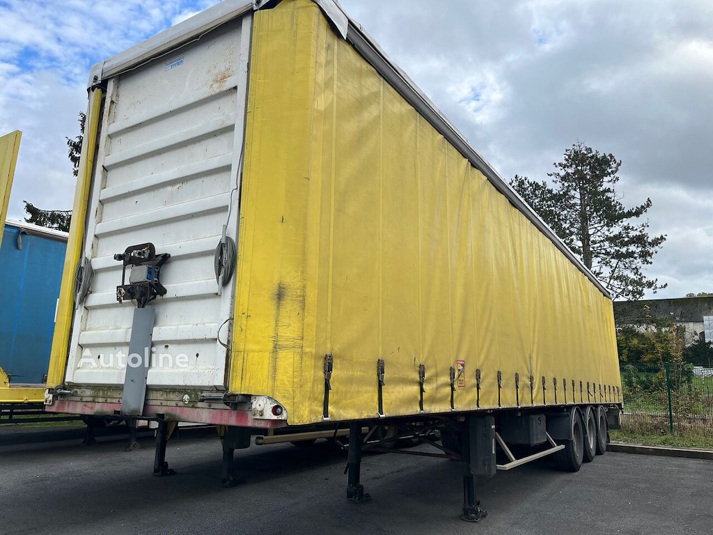Fruehauf Frein a Tambour poluprikolica sa kliznom ceradom