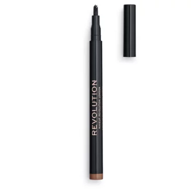 MAKEUP REVOLUTION Vodootporna olovka za obrve MAKEUP REVOLUTION Micro Brow Pen Light Brown 1ml