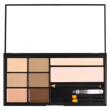MAKEUP REVOLUTION Set za definisanje obrva MAKEUP REVOLUTION Ultra Brow Palette Far Medium