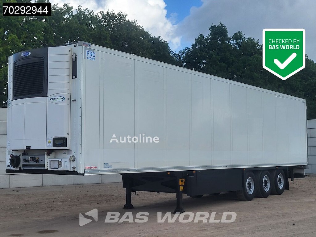 Schmitz Cargobull Vector 1550 3 axles 250x265cm Doppelstock ATP-FRC poluprikolica hladnjača