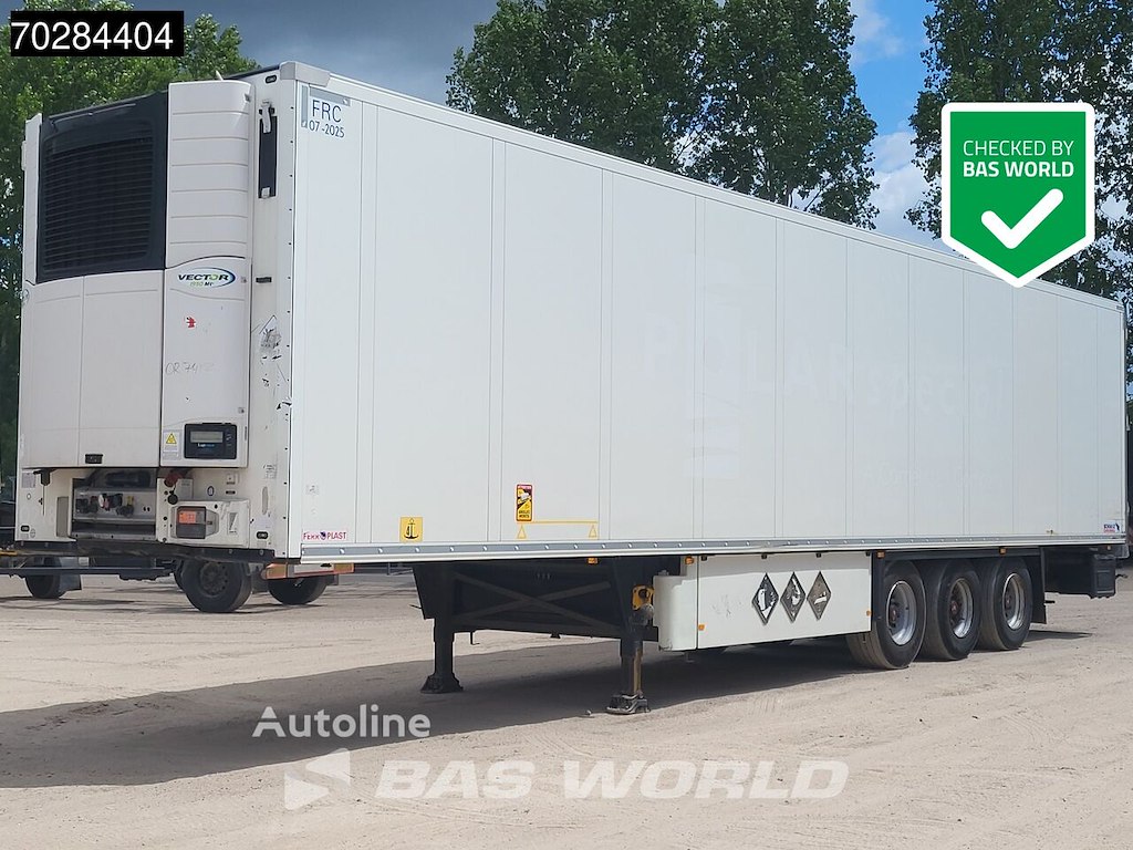 Schmitz Cargobull 3 axles Doppelverdampfer Doppelstock Blumenbreit Palettenkasten poluprikolica hladnjača