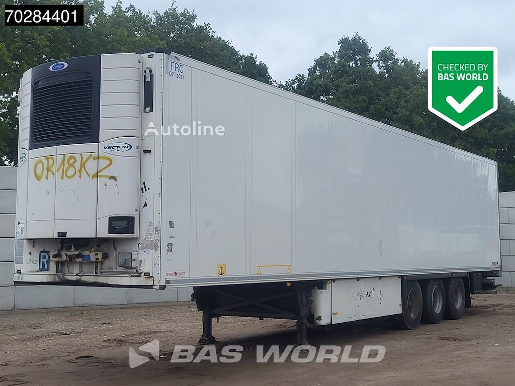 Schmitz Cargobull SCB*S3B 3 axles Doppelstock Doppelverdampfer Blumenbreit Palette poluprikolica hladnjača