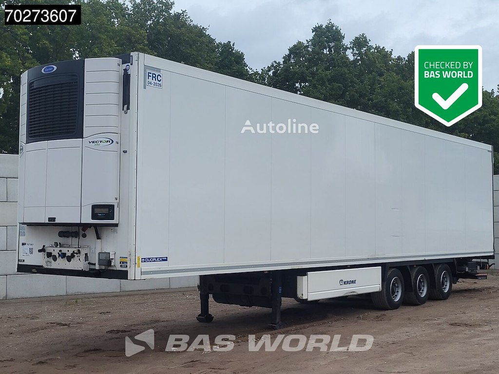Krone SD TUV 06/25 Blumenbreit Tailgate Mega Liftachse Palettenkasten poluprikolica hladnjača