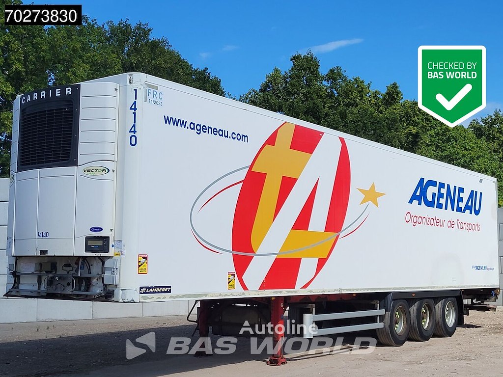 Lamberet Carrier Vector 1850 Ladebordwande Blumenbreit Tailgate poluprikolica hladnjača