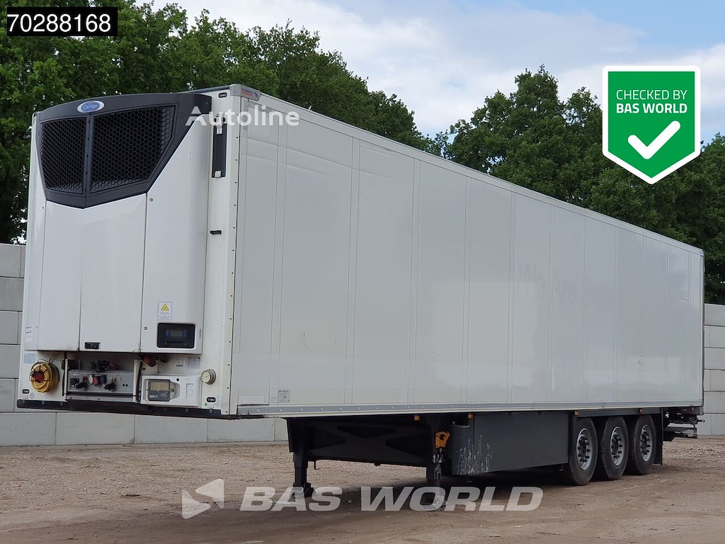 Schmitz Cargobull Carrier 3 axles Doppelverdampfer Tailgate Palettenkasten Blumenb poluprikolica hladnjača