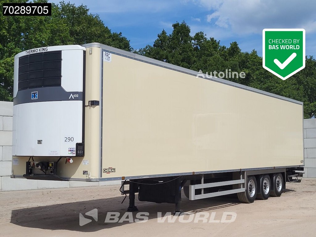 Chereau Thermo King A400 3 axles Meat Fleisch Valid FRC - ATP poluprikolica hladnjača