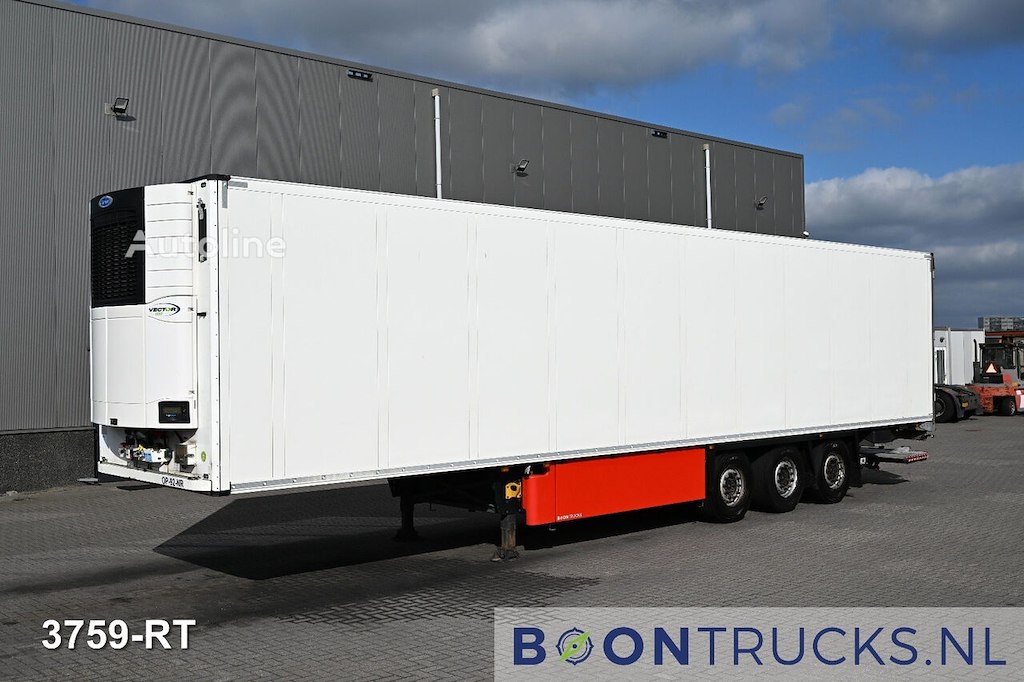 Schmitz Cargobull SCB*S3B + CARRIER VECTOR 1550 | 2x LIFT AXLE * TAIL LIFT * NL TR poluprikolica hladnjača