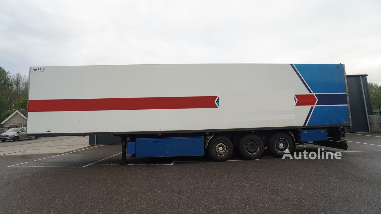 Van Eck 3 AXLE FRIGO WITH MEAT HOOK SYSTEM poluprikolica hladnjača