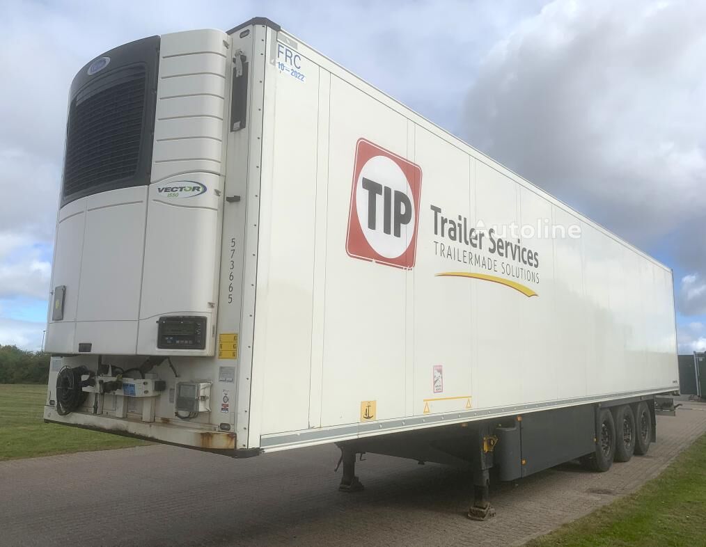 Schmitz Cargobull Trailer Reefer Flower Width & Double Stock Straight poluprikolica hladnjača (573665)