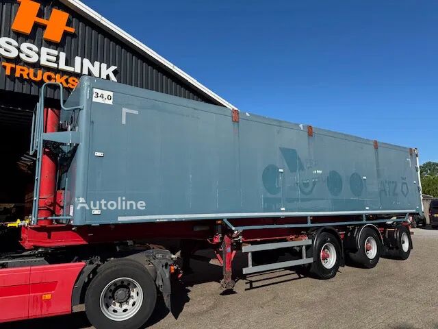 Bulthuis TATA 23 57m3 Stuuras Liftas 10T assen Klep/Deuren + bietenrek Ni poluprikolica kipera