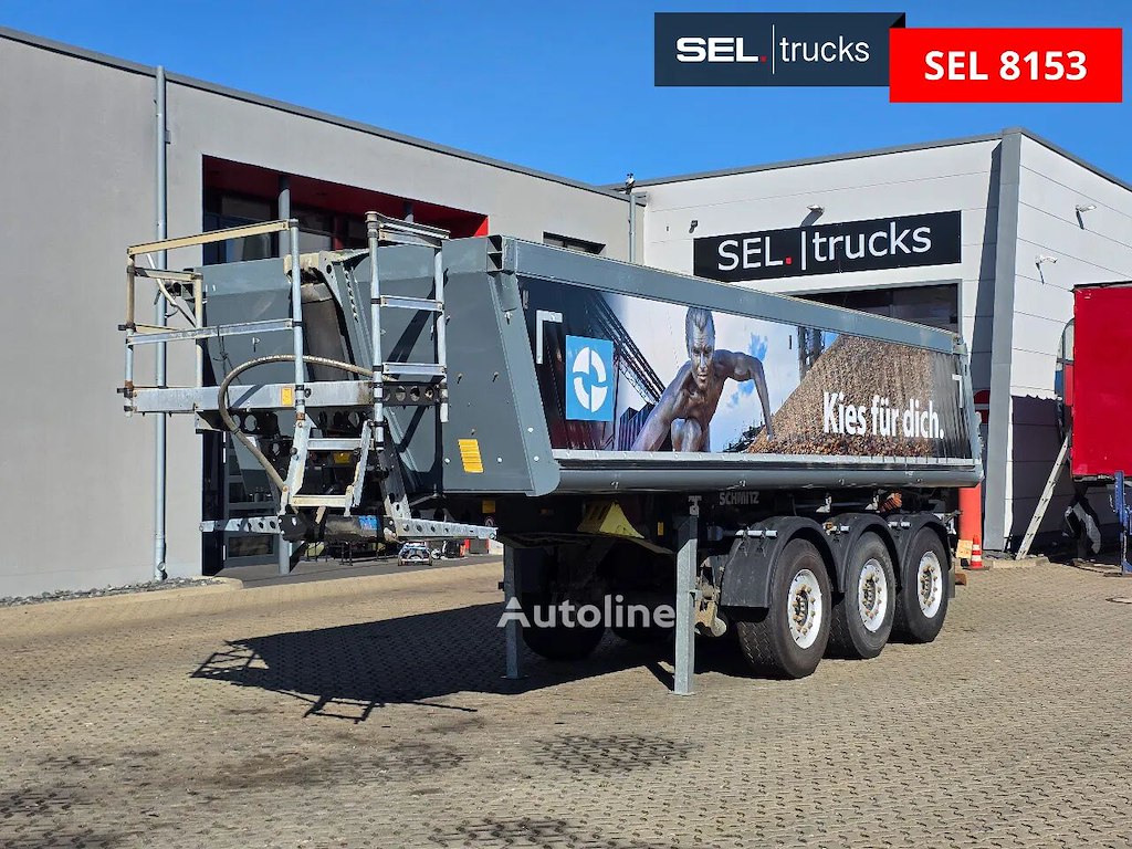 Schmitz Cargobull SKI 24 SL 7.2 Seitliche Abdeckung / Alu-Felgen / Liftachse poluprikolica kipera