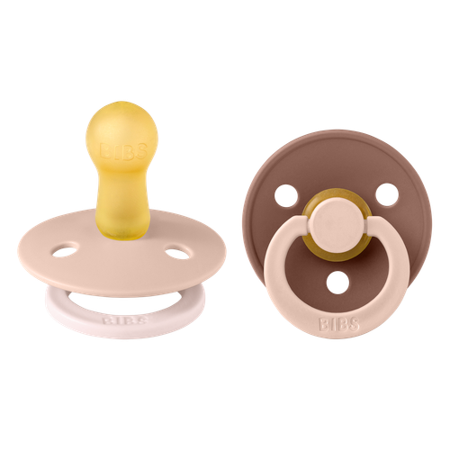BIBS STUDIO Fusion Blush&Woodchuck 6-12m