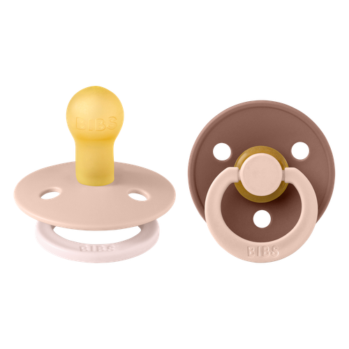 BIBS STUDIO Fusion Blush&Woodchuck 0-6m