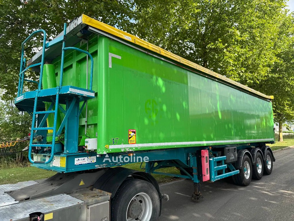 Stas S300CX 45m3 ALU NALOOP GESTUURD poluprikolica kipera