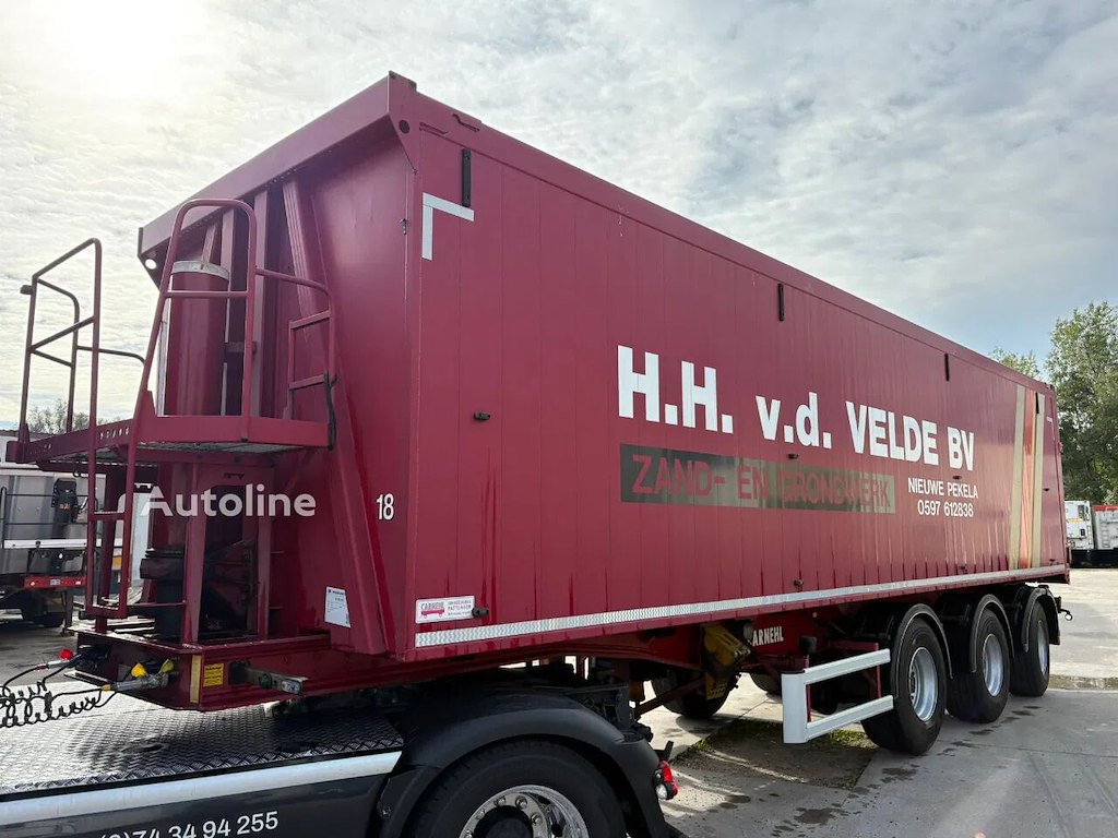 Carnehl 60m3 10 tons assen Bietenrek&Klep/deuren Stuuras Liftas Nieuwe A poluprikolica kipera
